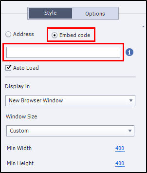 Insert web objects in Adobe Captivate Classic projects